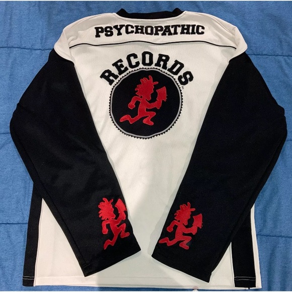 icp | Shirts | Rare Insane Clown Posse Icp Psychopathic Records Hockey ...